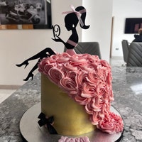 Lady Face Silhouette Cake Topper Acrylic - Etsy Australia