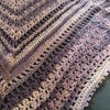 CROCHET PATTERN - Rose Sienna Triangle Shawl Written Pattern Instant ...