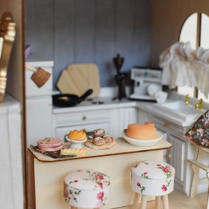 Dollhouse Miniature Pool Float, Swimming Inflatable, Yellow Duck Tube ...