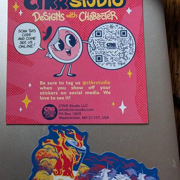 VS146B Laptop Cat Error Vinyl Sticker / Vaporwave Glitchcore Aesthetic ...