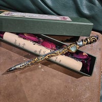 Magic Wand Gold and Silver, Wizard Stick - Etsy Canada