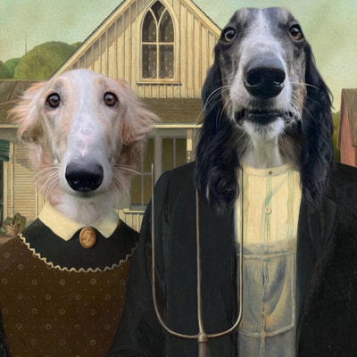 Custom Scary Pet Portrait . Custom Horror Pet Portrait . - Etsy