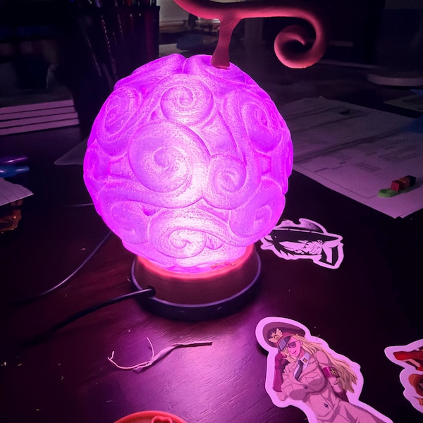One Piece Devil Fruit Lamp – Collection: Mera, Gomu Gomu, Ope Ope, Hito ...
