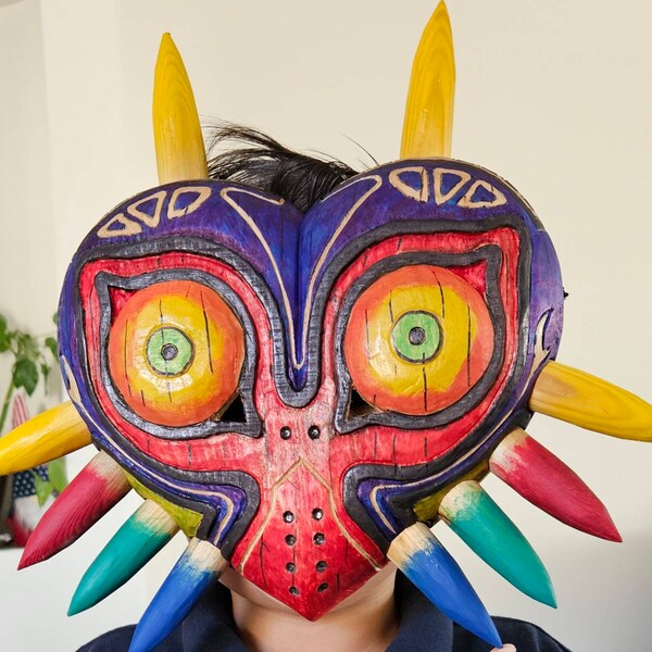 Korok Mask Replica, Legend of Zelda Cosplay Korok Mask, Majora's Mask ...