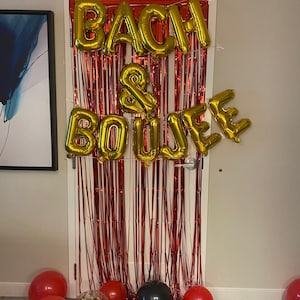 Bach and Boujee Bachelorette Party Decor Bach Party Decorations Bride ...