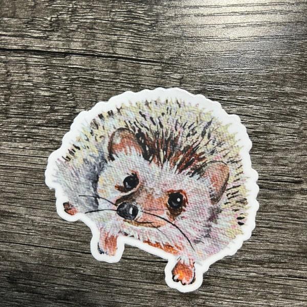 1x3" Red Tailed Hawk Sticker, Water Bottle Sticker, Waterproof, Vermont ...