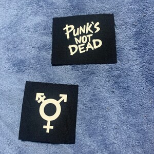 Crust Punk Patches Razorblade Patch Bullet Hole Claw - Etsy