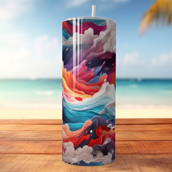 20 Oz Rotating Tumbler Animation Mockup V2 | Rotating Tumbler Mockup ...