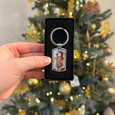 Photo Keyring Personalised Keyring Easter Gift Birthday Gift for ...