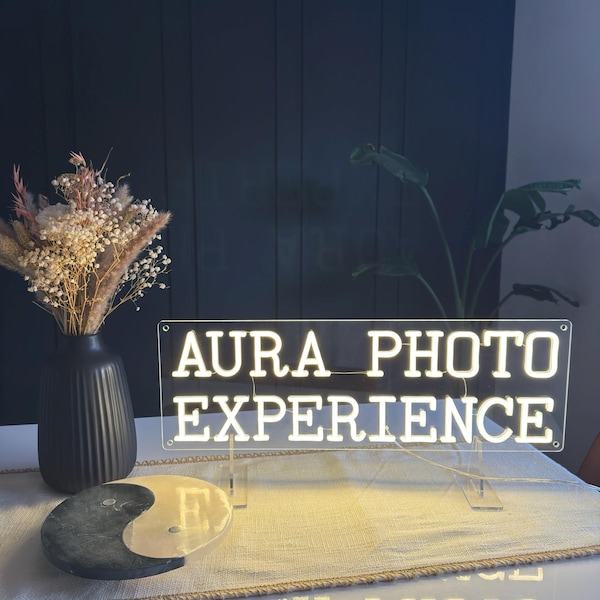 Custom Neon Sign With Stand Custom Standing Neon Sign Neon Sign With ...