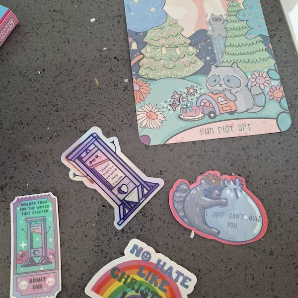 No Hate Like Christian Love Rainbow Clear Anti Christian Nationalism ...