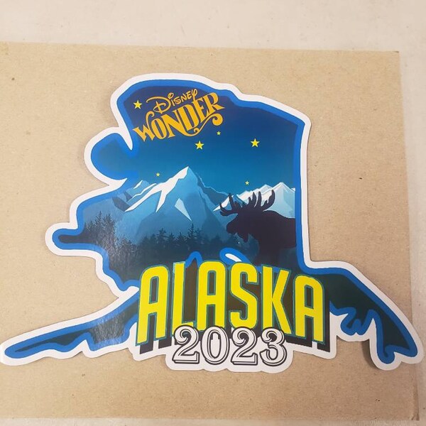 Disney Cruise Door Magnet - Alaska Magnet - Disney Wonder Magnet ...