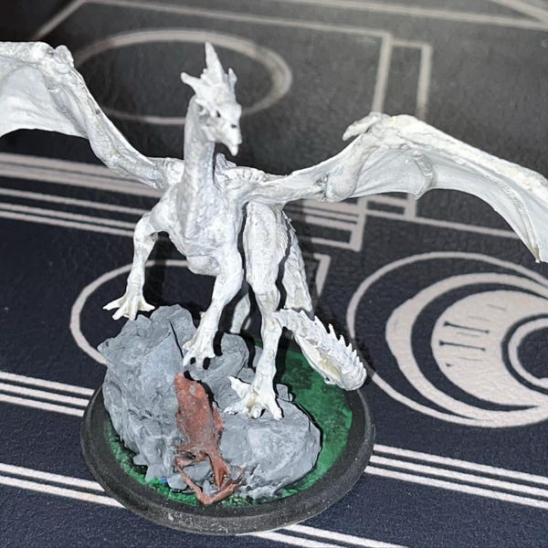Ynx the Sphinx Cat Dnd Mini Table Top Miniature Companion Miniature Dnd ...