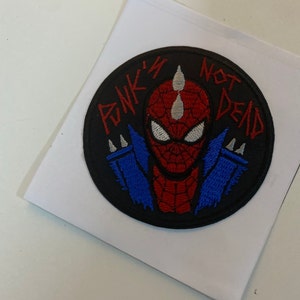 Spider-gwen Gwenom Chest Logo Iron-on Embroidered Patch - Etsy