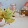 CROCHET PATTERN Dexter the Dragon Amigurumi Teether Rattle Toy - Etsy UK
