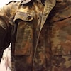 Original German Army Field Jacket Parka Military Issue Hooded Flecktarn ...