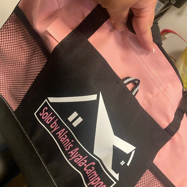 Notary Tote Bag, Loan Signing Agent Bag, Gift for Notary Public Bag ...