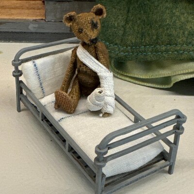 1/48th Kit Wonky Desk and Chair, Quarter Scale - Etsy
