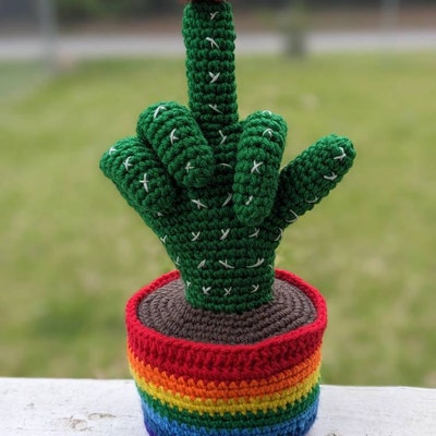 Cactus Hand CROCHET PATTERN / Amigurumi Cactus PDF English - Etsy