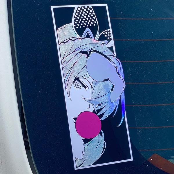 Silver Wolf Decal || Honkai Star Rail 8" Sticker - Etsy
