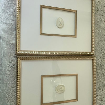 Framed Intaglio Art - Etsy
