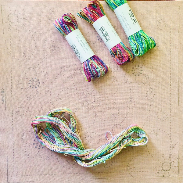 Soie Et,hand-dyed Pure Silk Hand Sewing Thread Choose From 25color,made ...