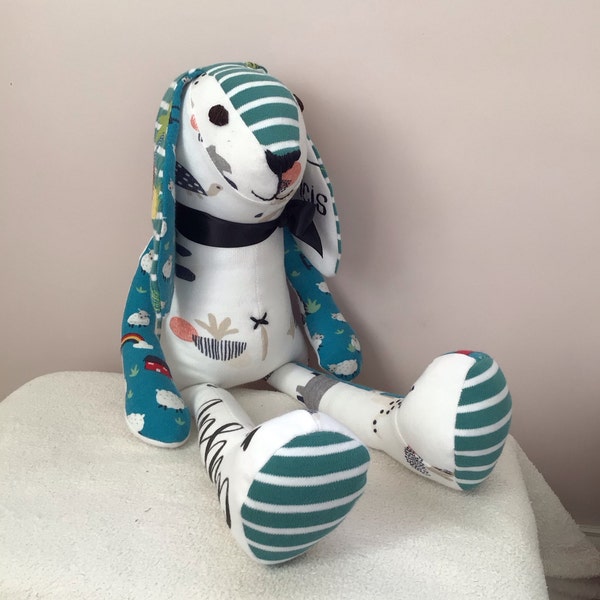 Rabbit Sewing Pattern Pdf for Instant Download, Bunny Rabbit Diy ...