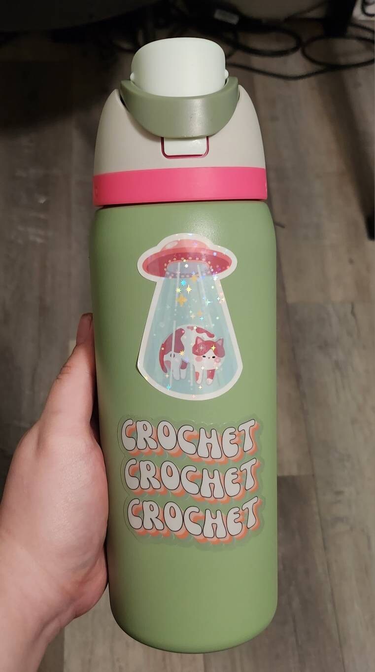 Crochet Crochet Crochet Sticker