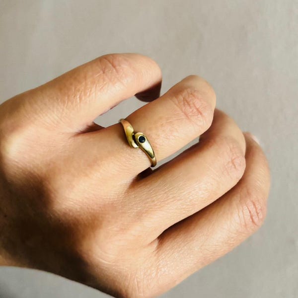 Victorian Locket Back Pendant, 14K Gold Front Black Enamel Center With ...