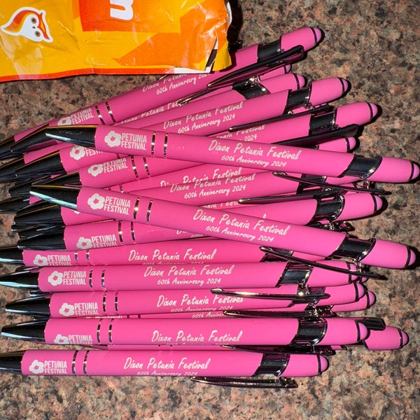 Personalized Laser Engraved Pen: Realtor Client Gift, Bulk Pens - Etsy