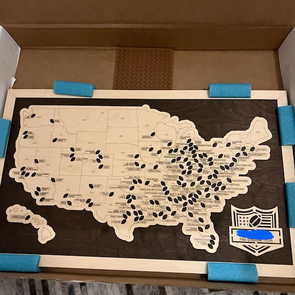 Haunted Bucket List, CURATED FLOATING the ORIGINAL Viral, Spooky Map ...