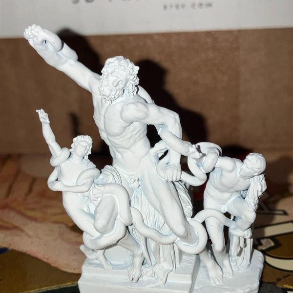 HANDPAINTED Plato - RESIN REPLICA - Etsy
