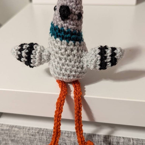 Squashed Rat Bookmark, Hand Crocheted, Quirky Mouse Bookmark, Ideal ...