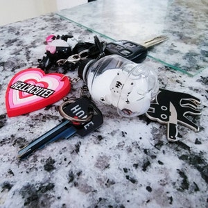 Knifecat Metal Keychain - Etsy