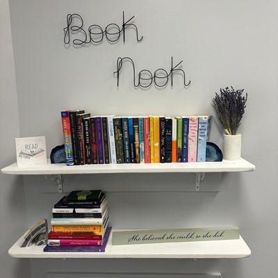 Gold Wire Name, Custom Wire Sign, Shelf Name Decor, Wired Words, Gold ...