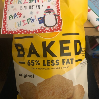 PRINTABLE Hope Your Christmas is All That and a Bag of Chips Tag ...