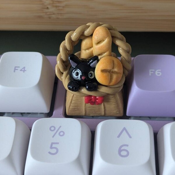 Calcifer (ghibli) Artisan Keycap - Etsy