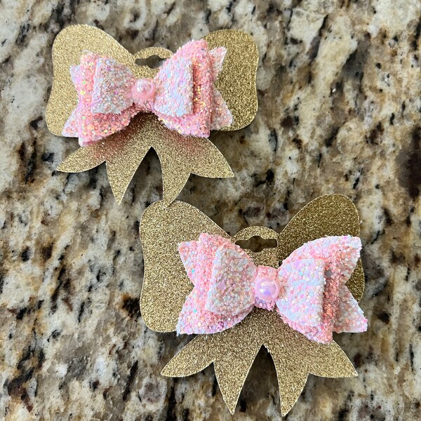 Bow Card SVG, Mason Jar Bow Display Card, Hair Clip Card DXF, Bow Card ...