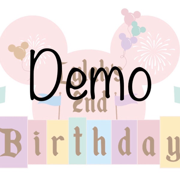 Editable Name Birthday Cake Topper, Printable Happiest Birthday on ...