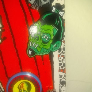 Frankenstein Patch Monster Skull Embroidered Patch | Etsy