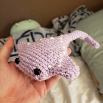 Crochet Stingray Digital Pdf English Amigurumi Pattern Big or Giant ...