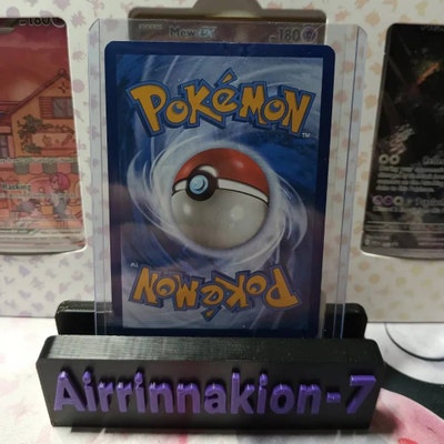 Custom 3D Printed Trading Card Stand - Etsy