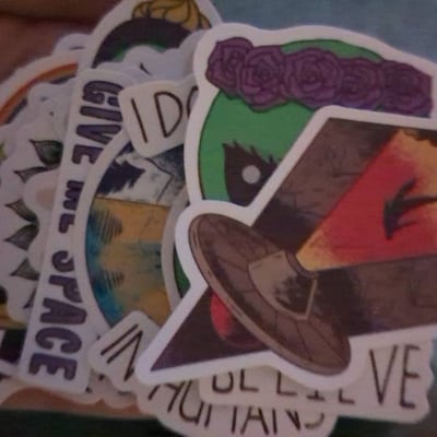 5-50 Pack Science Themed Stickers for Laptops, Skateboards, Phones ...