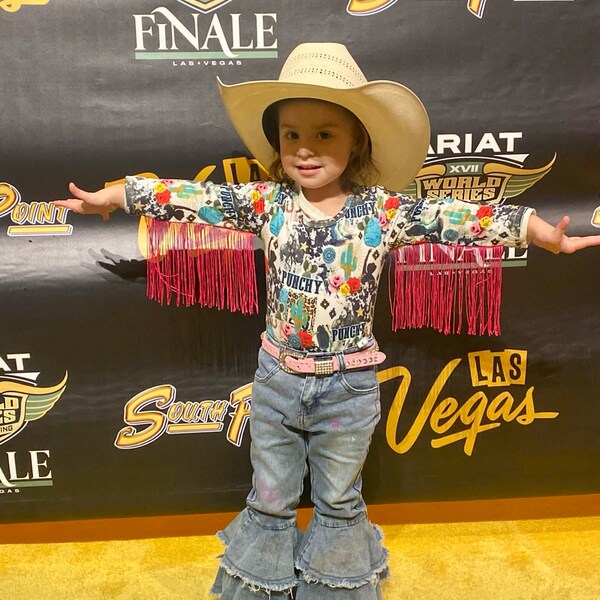 RODEO COWBOY BELL Bottoms, Vintage Retro Cowgirl Flares Outfit - Etsy