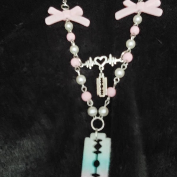 Kawaii Moon Hair Clips With Iridescent Star Beads Available in Pastel ...