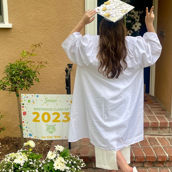 Custom Graduation Cap Topper Personalized Grad Cap Senior Class of Gift ...