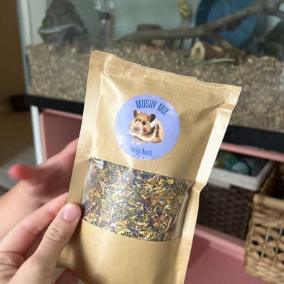 Hamster Forage, Herbs Small Animal Foraging Mix All-in-one Flower/leaf ...