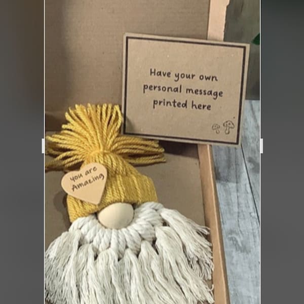 You Are Amazing, Gnome, Gonk, Letterbox Gift, Gift for Friend, Someone ...