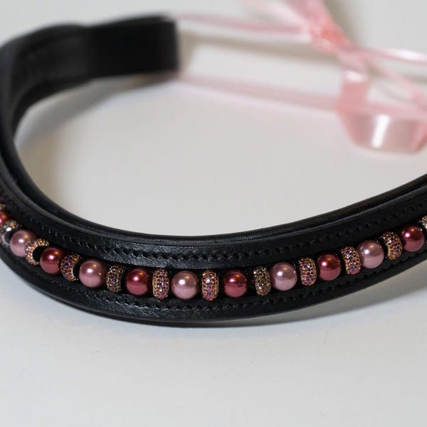 Diy Browband - Empty Channel Leather Browband - Make Your Own Browband ...