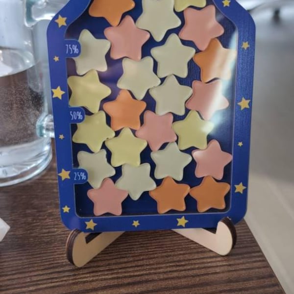 Magnetic Reward Jar With Tokens,custom Smiley Reward Jar,star Reward ...